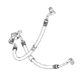 A2074602024 Original Mercedes-Benz Dehnschlauch Pumpe zur Lenkung C ...