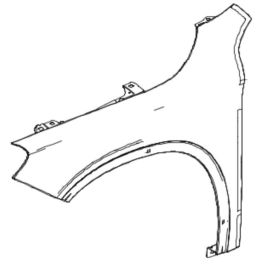 A1568800118 Original Mercedes-Benz Kotflügel vorne links GLA X156 ...