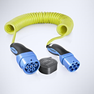 A0009063412 Original Mercedes-Benz Wallbox 22 kW ECE mit fest verbundenem Ladekabel ...