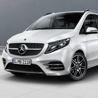 Original Mercedes-Benz Diamantgrill schwarz V-Klasse W447 bis 05/2019 ...