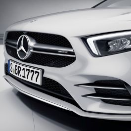 Original Mercedes-Benz Kühlergrill A35 AMG Design silberchrom A-Klasse ...